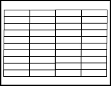 Avery® Hanging Folder Insert 11136 Template