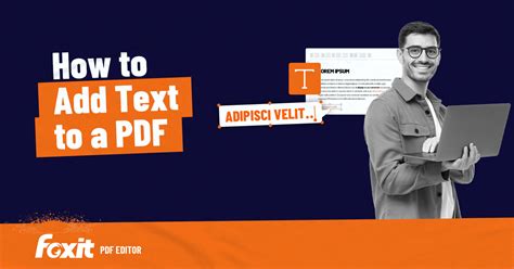 How To Add Text To A PDF Foxit Easy Editing Tips