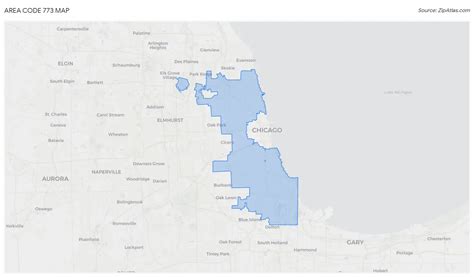 773 Area Code Zip Atlas