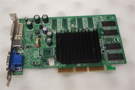 Msi Nvidia Geforce Fx5200 128mb Agp Dvi Graphics Card