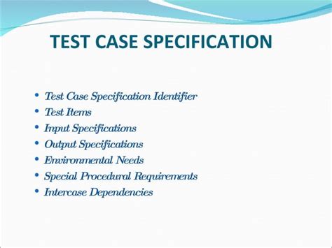 Test Cases Maintaining Documenting Ppt