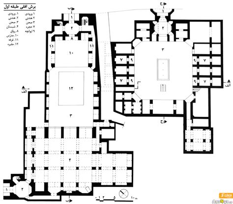 مدرسه و مسجد درب یلان کاشان آرل