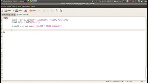 Php กับ Mysql แบบง่ายๆ ตอน 33 Mysql Field Name Youtube