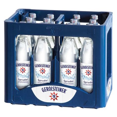 Gerolsteiner Mineral Water Sparkling 12 X 750 Ml Taste Matters