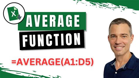 Master The Excel Average Function In Minutes Youtube