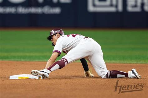 바람의 아들 이종범 넘은 송성문 30연속 도루 성공 신기록