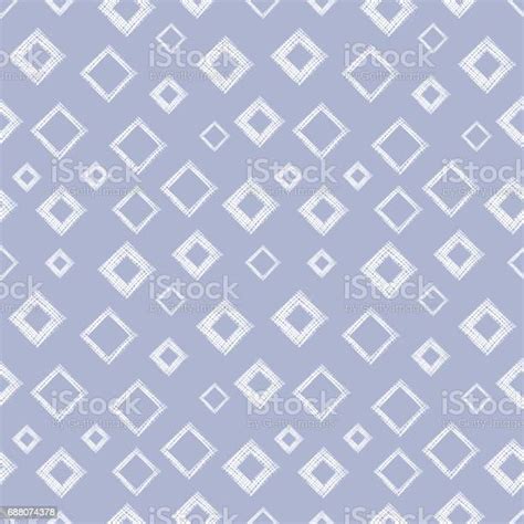 마름모 정사각형으로 원활한 벡터 기하학 패턴입니다 손 끝 없는 배경 질감된 기하학적 그림 그려 포장 웹 배경 벽지 파스텔 그래픽 일러스트 템플릿 검은색에 대한 스톡 벡터
