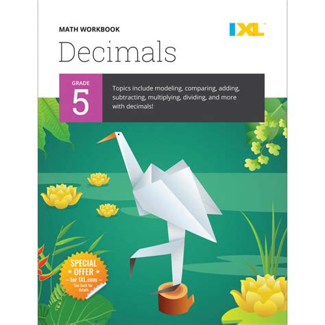 Ixl Math Workbook Grade 5 Decimals The Homeschool Hive