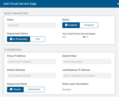 Adding Virtual Service Edge Instances Zscaler