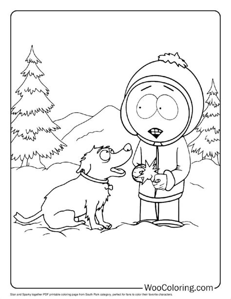 100 South Park Coloring Pages Free Pdf To Print Woo Coloring