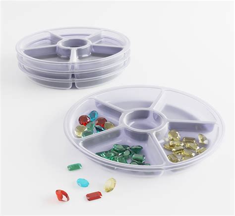 Loose Parts Sorting Trays Clear Set Of 4 Nunu Educational Products Inc