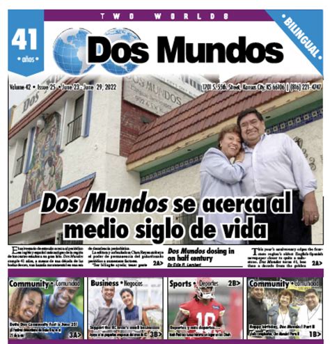 Dos Mundos Volume 42 Issue 25 • 062322 062922