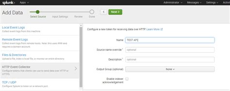 Send Json Data From Aspnet Web Api To Splunk