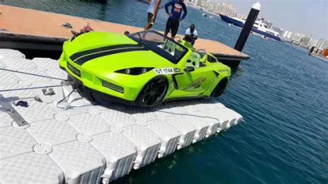 Custom Plastic Modular Floating Bridge Pontoon Walking Bridge Dock Cubes Platform Block Pier