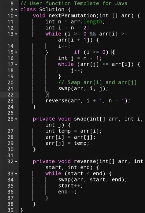 Nextpermutation Gfg160 Geekstreak2025 Datastructures Coding Java Khushi Parmar