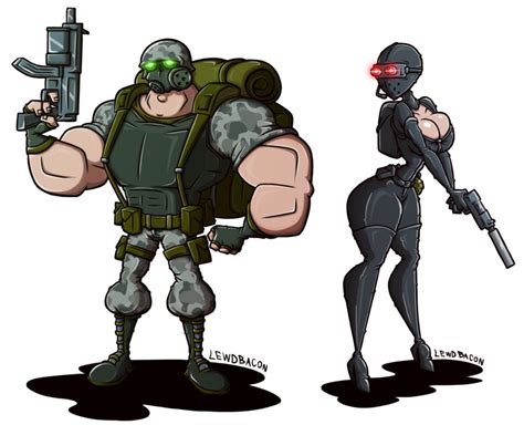 Rule 34 1boy 1girls 2d Black Ops Half Life Black Ops Assassin Female Gun Half Life Half Life