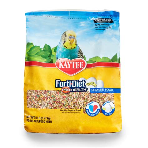 Kaytee Forti Diet Pro Health Egg Cite Food Parakeet 5lb