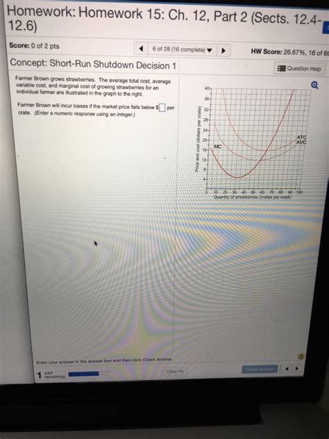Solved Homework Homework 15 Ch 12 Part 2 Sects 12 4 Chegg Com