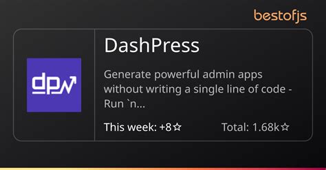 Best Of Js Dashpress