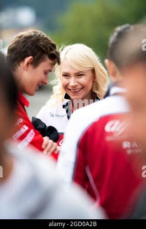 Ruth Buscombe Gbr Alfa Romeo Racing Trackside Strategy Engineer