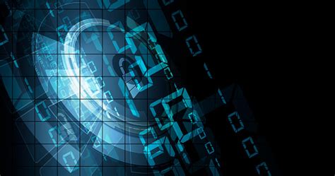 사이버 보안 및 정보 또는 네트워크 보호 비즈니스 및 인터넷 프로젝트를 위한 미래 기술 웹 서비스 가상현실에 대한 스톡 벡터 아트 및 기타 이미지 Istock