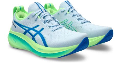 Mens Running Shoes Asics Gel Nimbus 26 Lite Show Blue Ad Sportstore
