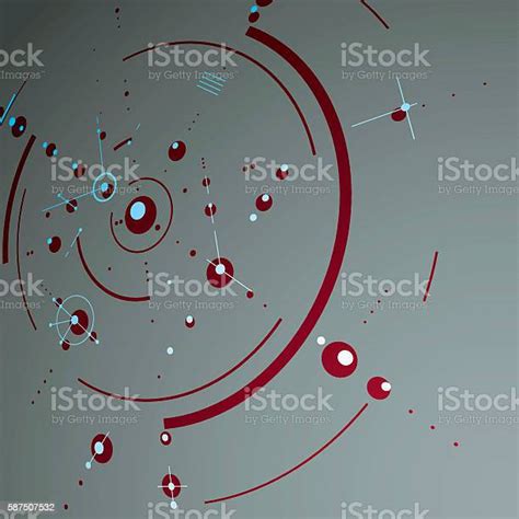 바우하우스 복고풍 배경이미지 예술직 벡터 배경기술 그리드 사용 0명에 대한 스톡 벡터 아트 및 기타 이미지 0명 1960