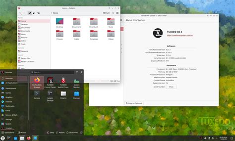 Tuxedo Os 2 Ships With Kernel 61 And The Latest Plasma 527