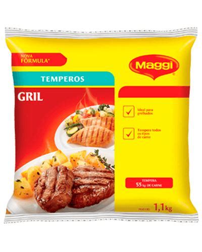 Tempero Gril Maggi Nestle 1 1kg Propão