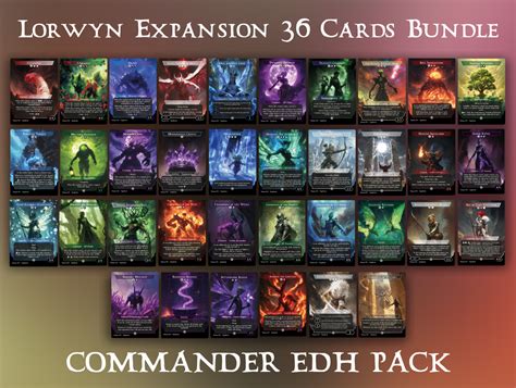 Lorwyn Expansion 36 Cards Bundle Commander Edh Pack Top Deck Forge