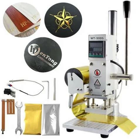 manual hot foil stamping machine model name number universal at
