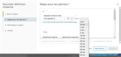 Create And Manage Alarms In The Vsphere Client On Vmware Vsphere 67 Vmware Tutorials