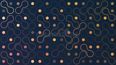 Abstract Geometric Mosaic Background Design Spots And Metaballs Pattern In Editable Vector