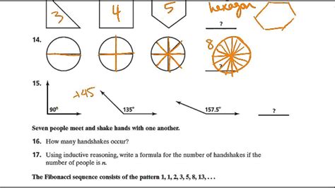 2 1 Skills Practice Inductive Reasoning And Conjecture Worksheet
