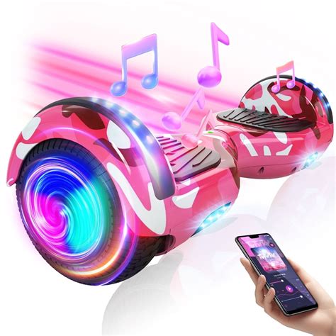Bluetooth Hoverboard 65 300w Powerful Motor Hover Board With Led