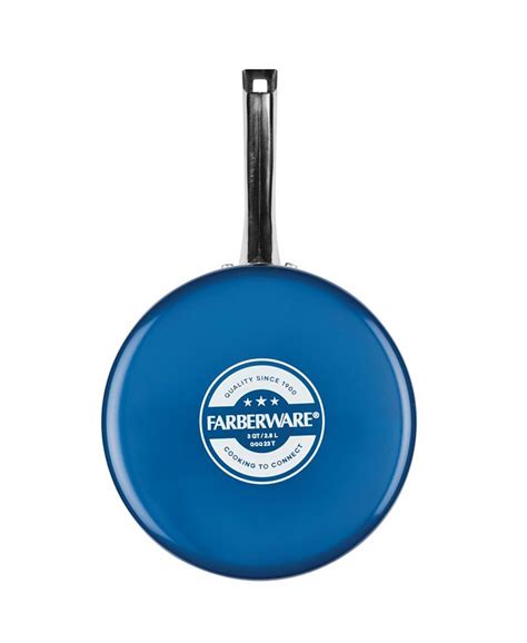 Farberware Style Aluminum Nonstick 3 Quart Cookware Saute Pan With Lid Macys