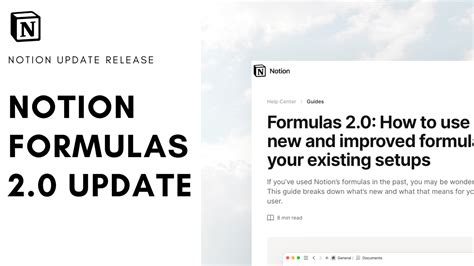explore notion s formulas 2 0 what s new and why it matters the organized notebook