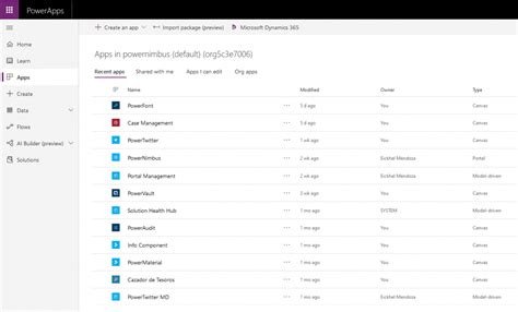 Sharepoint List Power Apps Discovery Powernimbus