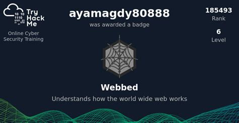 Tryhackme User Badge