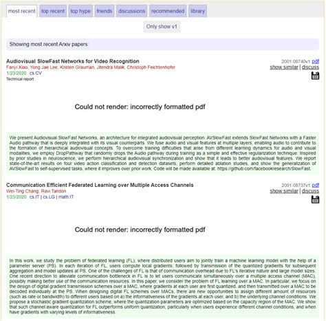 Could Not Render Incorrectly Formatted Pdf Error On Every Recent