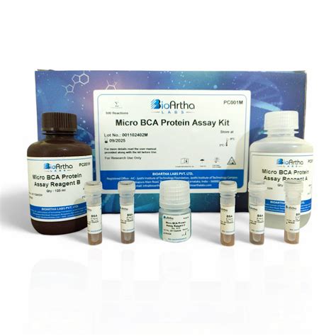 Protein Estimation Kit By Bca Method Micro Assay 500 Reactions At
