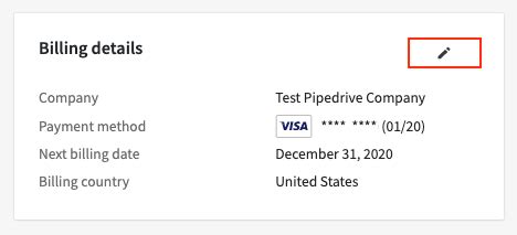 Como adicionar meu número de VAT ABN ou GST ao Pipedrive Knowledge Base