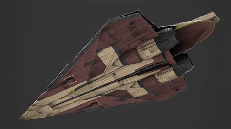 Star Wars Jedi Starfighter Delta 7 Aethersprite V2 By Nym182 On Deviantart