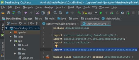 Android Studio Can Not Generate Binding Class While Use DataBinding Stack Overflow