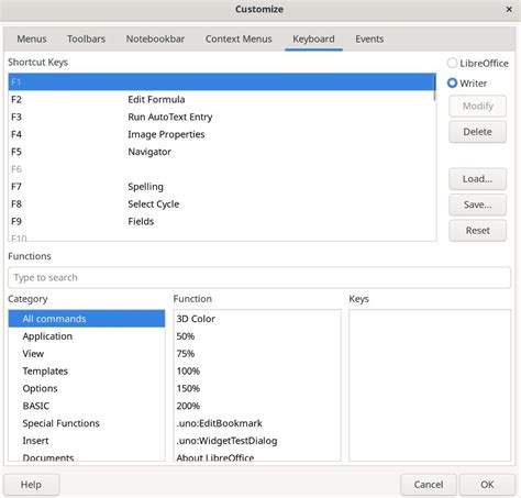Oracle Shortcut Keys