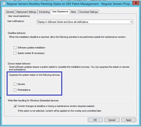 Computer Part Of An Sccm Maintenance Windows Doesnt Reboot