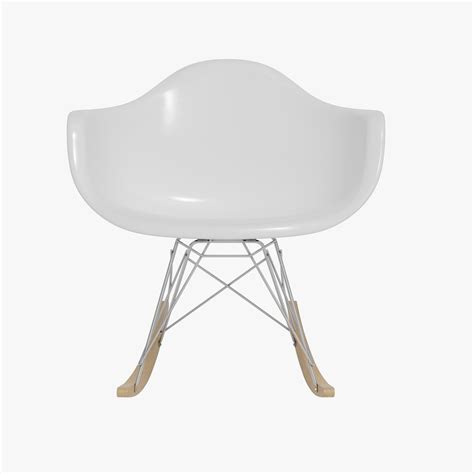 임스 성형 플라스틱 안락 의자 로커베이스 3d 모델 25 Fbx Dae Max Obj Free3d