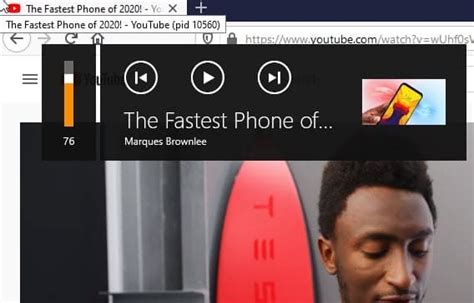 Enable Or Disable Media Controls In Mozilla Firefox