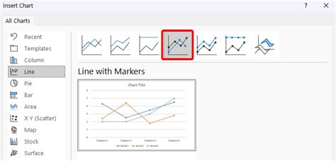 How To Insert And Edit A Line Chart In Powerpoint Vegaslide