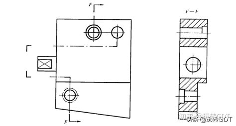机械制图规范——剖视图和断面图的标注 知乎
